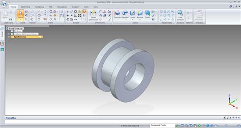 How To Model A Rope Drive In Solid Edge Grabcad Tutorials