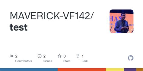 Github Maverick Vf142test