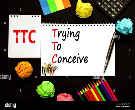 Ttc Trying To Conceive Symbol Concept Words Ttc Trying To Conceive On