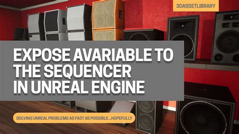 How To Expose A Variable To The Master Sequencer In Unreal Engine Youtube