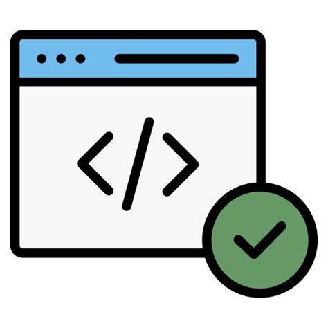 Validation Generic Color Lineal Color Icon