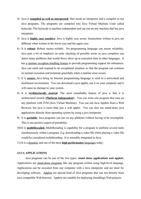 Grade 8 Introduction To Java Doc