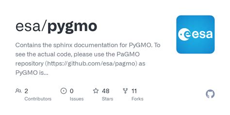 github esa pygmo contains the sphinx documentation for pygmo to see