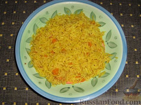 Рецепт: Рис басмати с карри на RussianFood.com