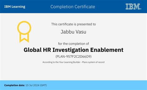 Im Thrilled To Share That Ive Earned The Global Hr Investigation