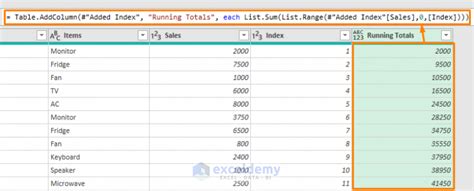 How To Calculate Running Total By Group Using Excel Power Query