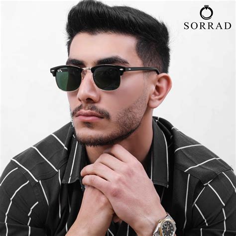 عینک اسپرت ری بن کلاب مستر فریم کائوچو عدسی پلی کربنات فروشگاه سراد