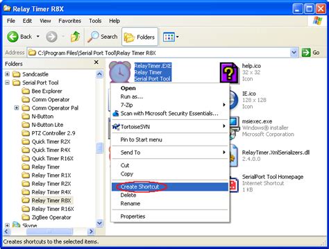 how to launch relay timer r8x from command line serial port tool