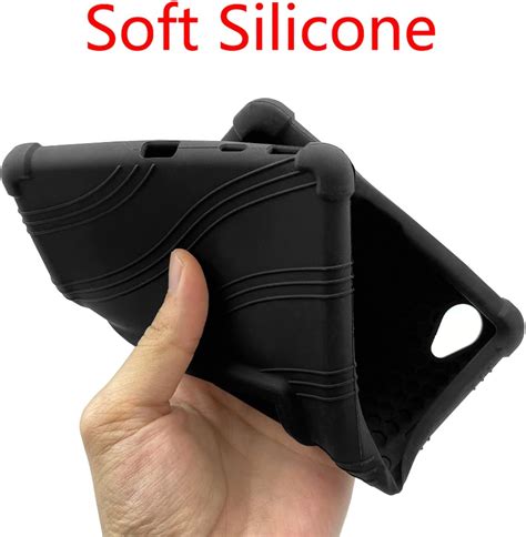 Oranxin Case For Lenovo Tab M Gen Soft Silicone Shockproof Stand Rubber Shell Protective