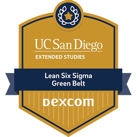 Lean Six Sigma Green Belt With Dexcom Credly