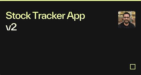 Stock Tracker App V Codesandbox