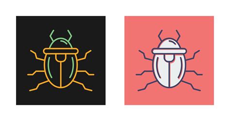Beetle Vector Icon Vector Art At Vecteezy