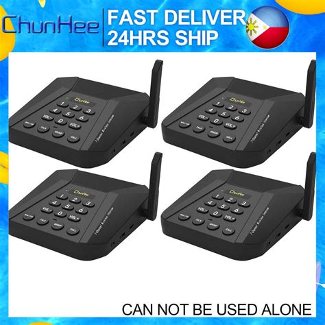 Chunhee Wireless Office Intercom System M Range Channel Battery Or Type C Cable