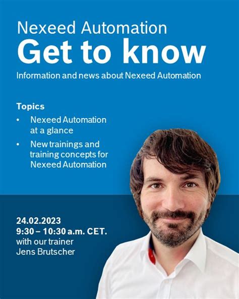 Bosch Connected Industry On Linkedin New Webinar Series “get To Know” Nexeed Automation 💡 If