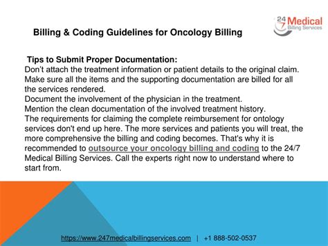 PPT Billing Coding Guidelines For Oncology Billing PowerPoint Presentation ID