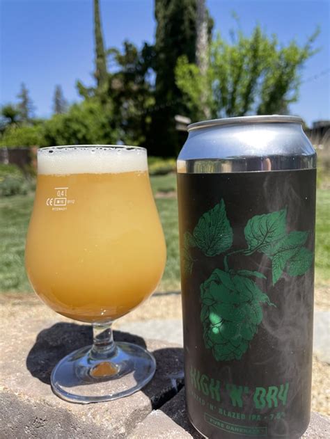 High ‘n Dry By Machinehead Brewing From Clovis Ca Fresno Area Canned And Released On 4 20