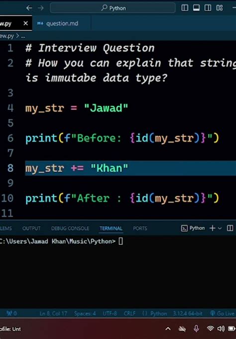 Python String Immutability Explained Strings In Python Python For