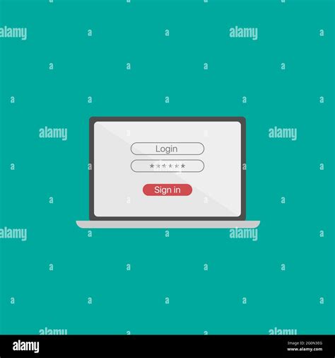 Sign In To Account User Authorization Login Authentication Page