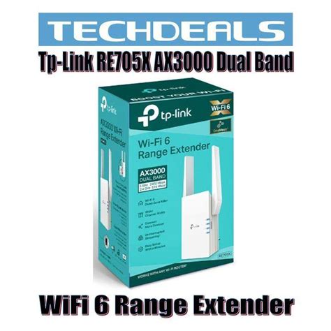 Tp Link Re X Ax Dual Band Wifi Range Extender Lazada Singapore