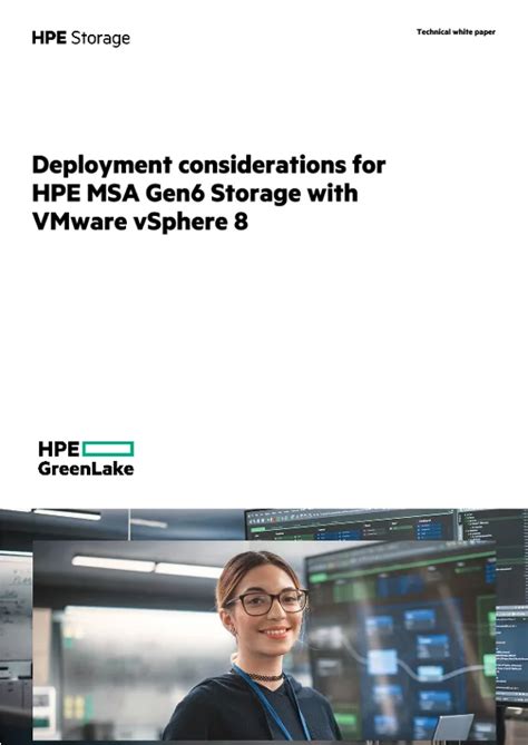 Deployment Considerations For Hpe Msa Gen6 Storage With Vmware Vsphere 8