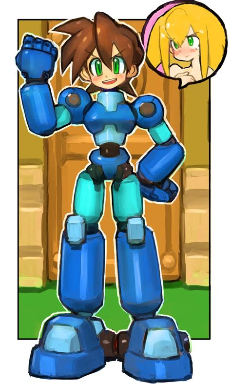 Dakusuta Mega Man Volnutt Roll Caskett Mega Man Capcom Mega Man