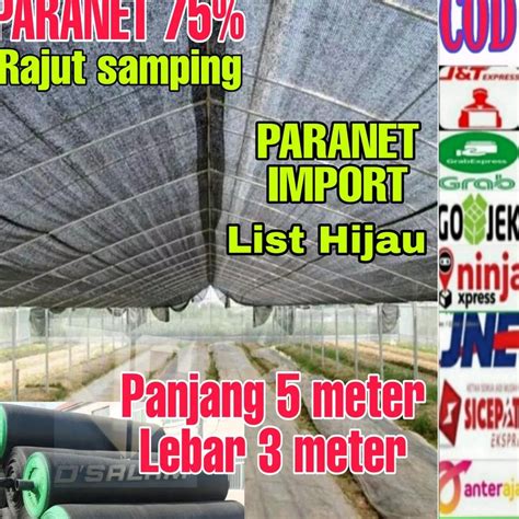 Jual Grosir.. PARANET 75% ( Panjang 5 meter x Lebar 3 meter ) 08 | Shopee Indonesia