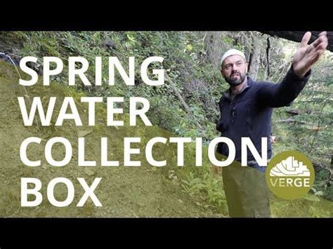 Spring Water Collection: How To Build A Spring Box | Water collection ...