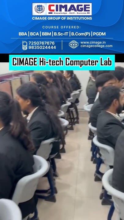 Cimage Hi Tech Computer Lab Computerlab Cimagecollege Trending Youtube
