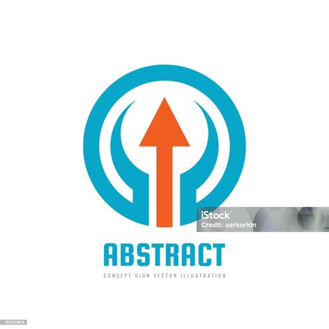 비즈니스 전략벡터 기호 템플릿 개념 그림입니다 개발 사인입니다 동그라미 형태로 추상 화살표입니다 진행 아이콘입니다 디자인 요소입니다 개념에 대한 스톡 벡터 아트 및 기타