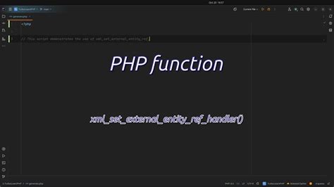 How To Use Xmlsetexternalentityrefhandler In Php Mastering Xml