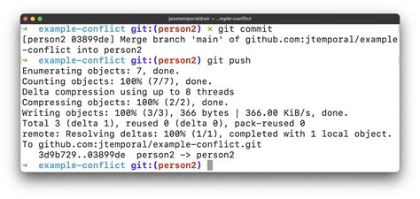 Solving Conflicts In Git Jessica Temporal