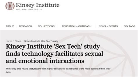 Mainstream Media Ignores Prestigious Sex Positive Internet Study XBIZ Com