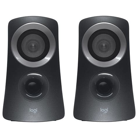 Logitech Speaker System With Subwoofer In Black