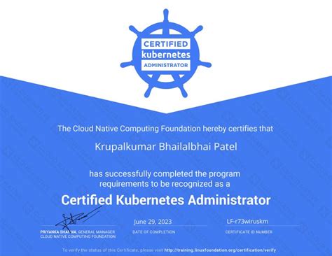 krupal patel on linkedin cka kubernetes devops