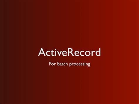 Mistakes Ive Made In Ruby And Rails Ppt