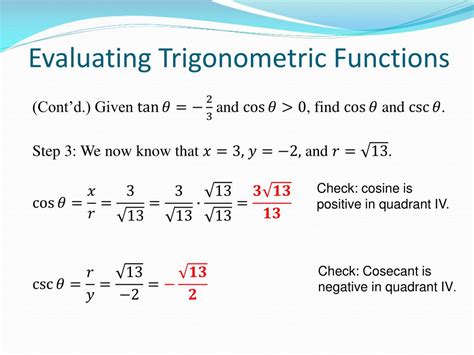 PPT Trigonometric Functions PowerPoint Presentation Free Download ID 2599321