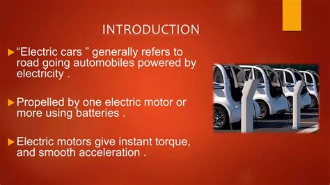 Electric Vehicle Ppt Pptx Green Vehicles Auto Type
