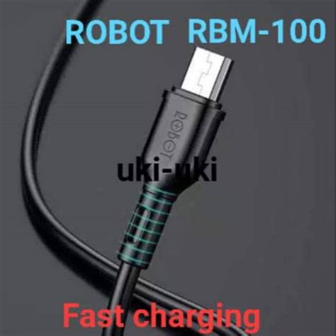 Jual ORIGINAL KABEL DATA ROBOT RBM MICRO USB Shopee Indonesia
