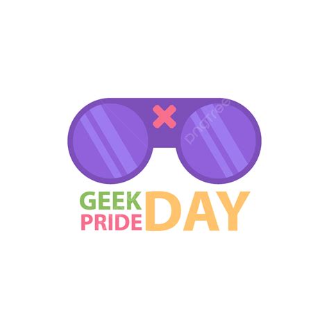 Geek Pride Vector PNG Images Happy Geek Pride Day Vector Illustration Flat Style Design Geek