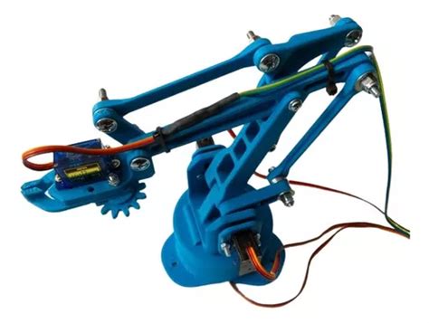 Brazo Robótico Arduino Educativo Electrónica Meses Sin Interés