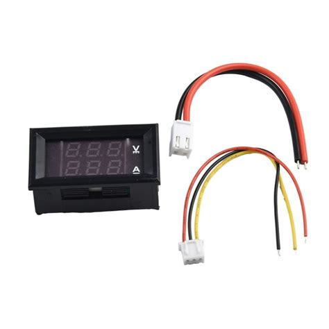 Dc 0 100v 10a Digital Voltmeter Ammeter Dual Display Detector Current