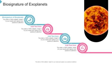 Biosignature Of Exoplanets Ppt Template Cpp Ppt Template