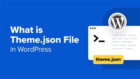 What Is Themejson File In Wordpress And How To Use It Snapblox