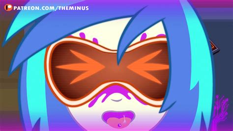 1608136 Suggestive Artist Theminus Dj Pon 3 Vinyl Scratch Human Equestria Girls G4