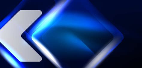 파란색 네온 속도 화살표와 선 모양 배경 반짝이는 배경을 가진 하이테크 컨셉 어둠 속에서 밝은 플레어 조명 효과 닦기에 대한 스톡 벡터 아트 및 기타 이미지 Istock