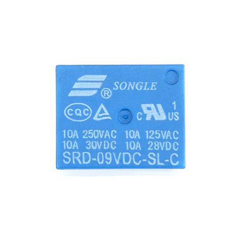 Реле общего назначения SRD-03VDC-SL-C SRD-09VDC-SL-C 3V 5V 6V 9V 10A ...