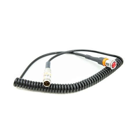 HMS Motorsport Low Profile Steering Wheel Hole Mount Push To Talk Button With Connector Cable