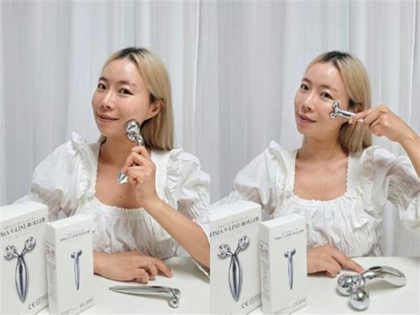얼굴 괄사 마사지 롤러 티마뷰티로 사각턱 브이라인 만드는 방법 공유해 네이버 블로그