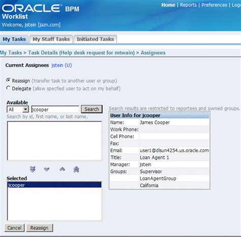Worklist Application Worklist Application