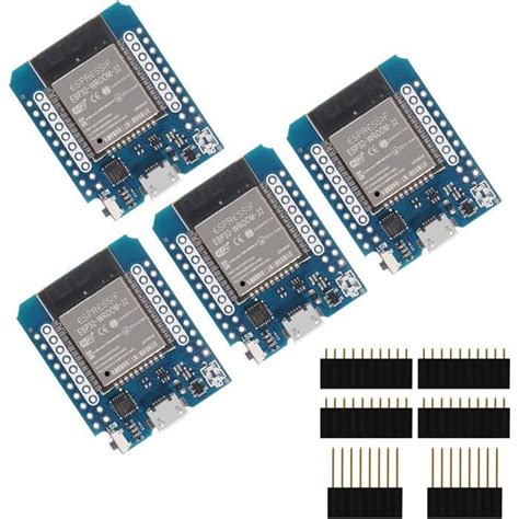 Esp32 Esp 32 Lot De 4 Cartes De Développement Wi Fi Et Bluetooth Pour